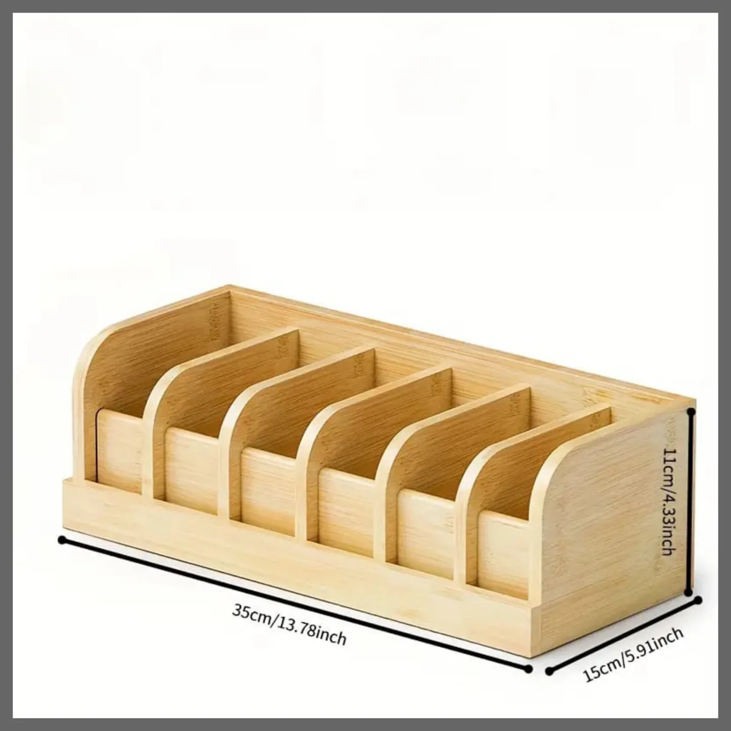 Premium bamboo belt organizer - Patamore.co.ke