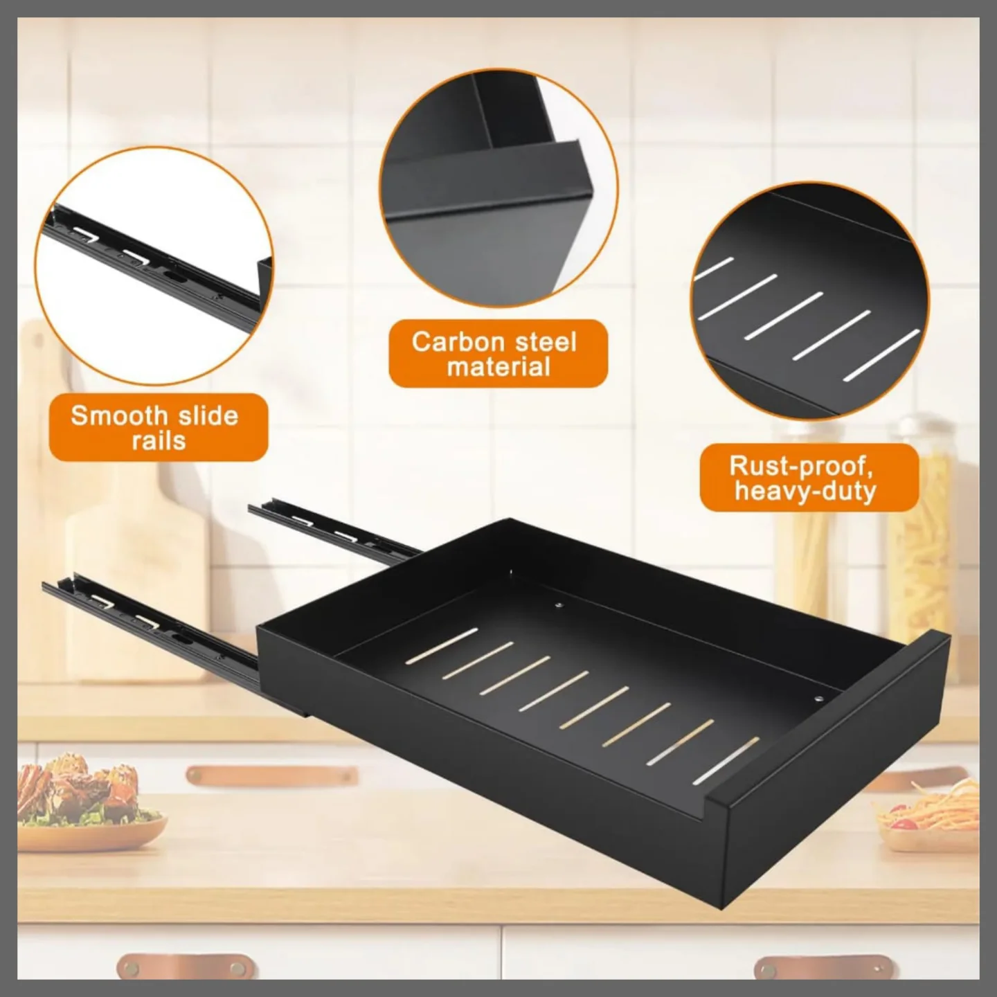 Medium Size Pull Out Cabinet / Drawer Organizer - Patamore.co.ke