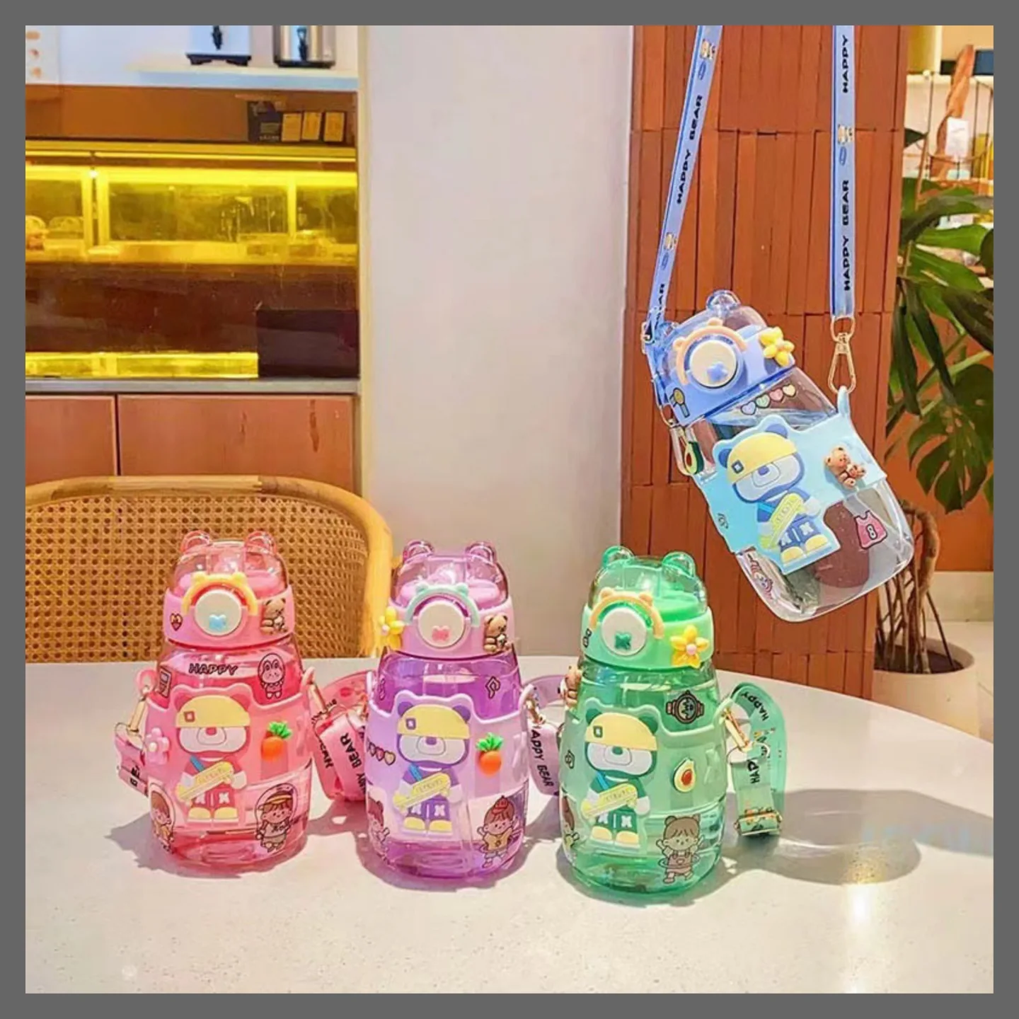 600ml Cute kids water bottle - Patamore.co.ke