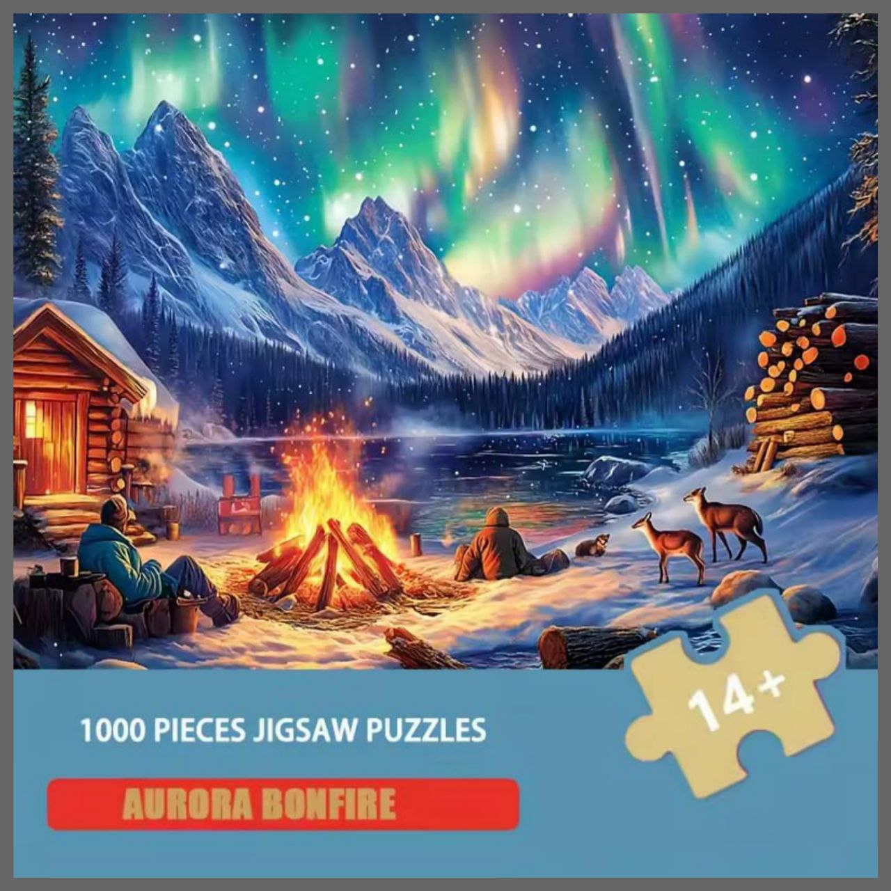 Aurora Bonfire 1000pcs Jigsaw Puzzle - Patamore.co.ke