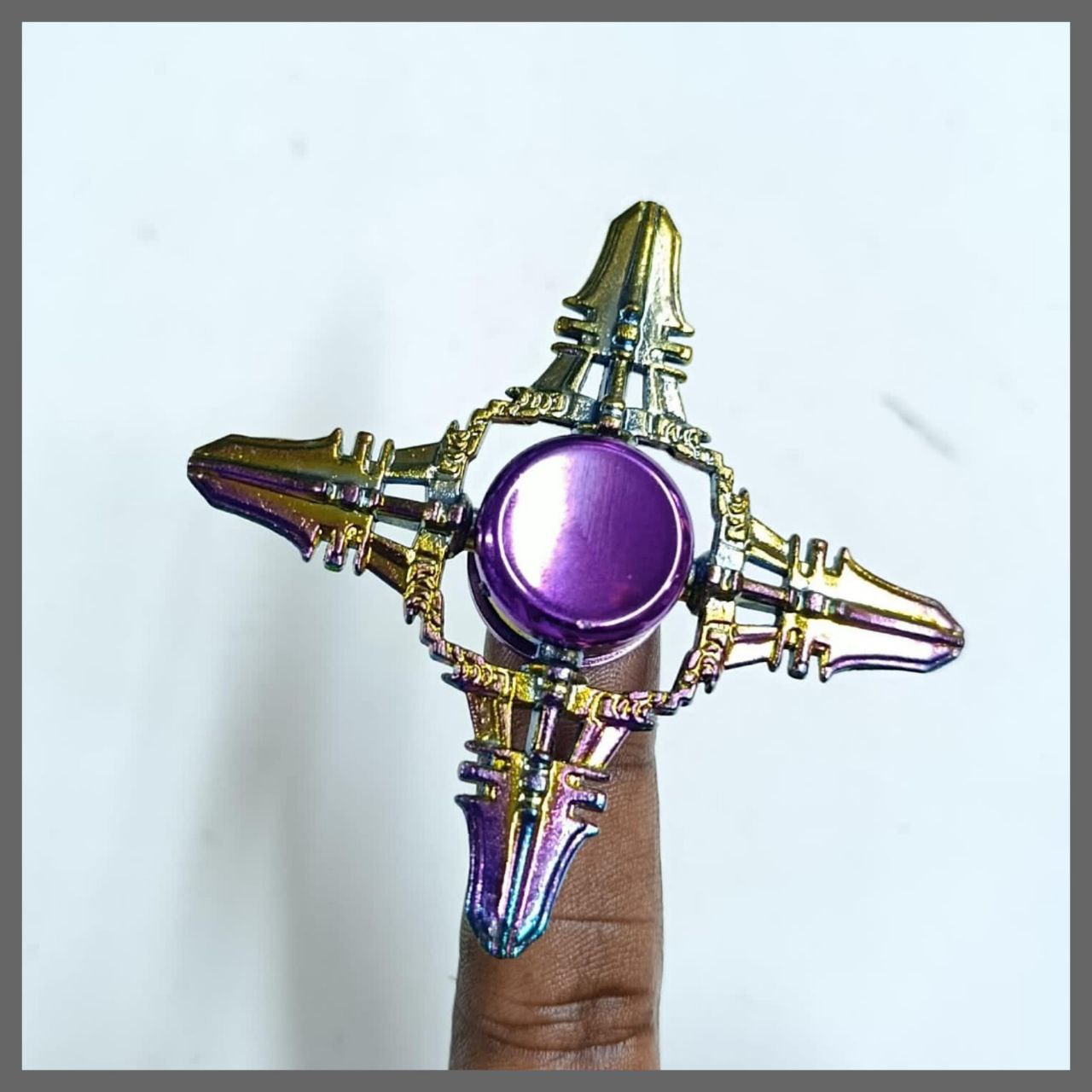 Metal Finger Fidget Spinner - Patamore.co.ke