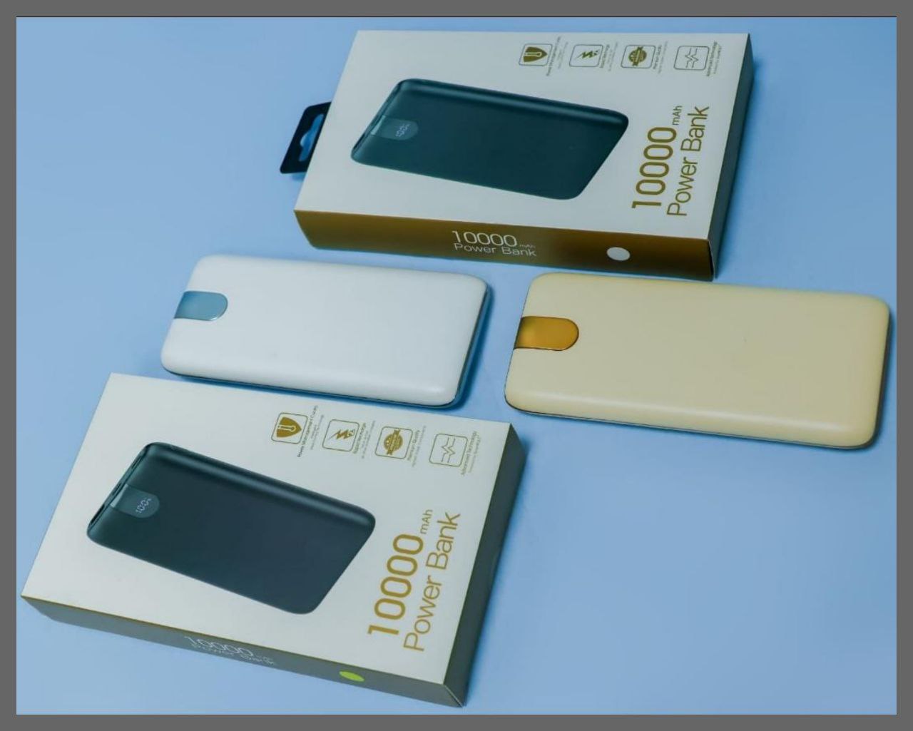 Power Bank With Inbuilt Charge Cables - Patamore.co.ke