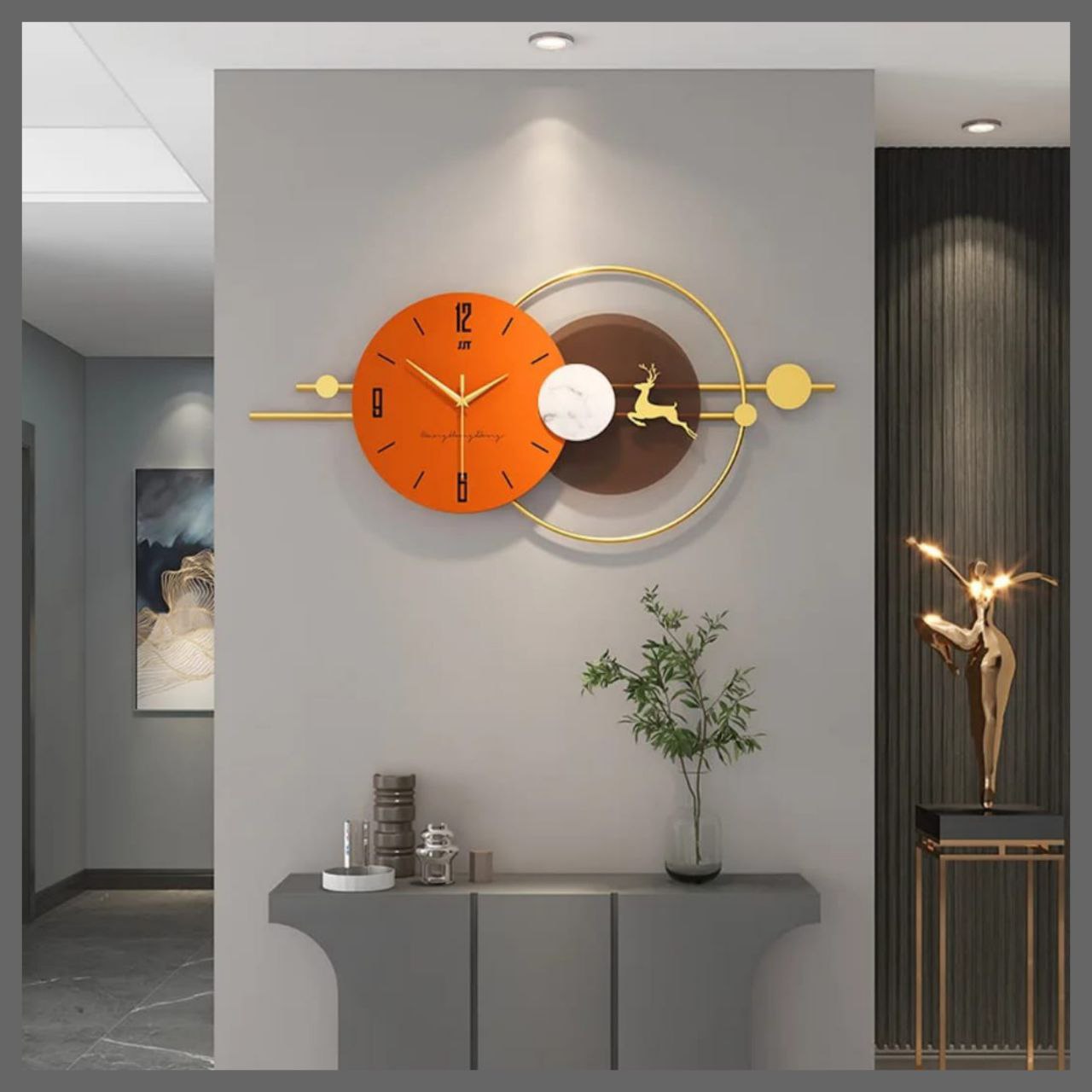 Modern Minimalist Wall Clock - Patamore.co.ke