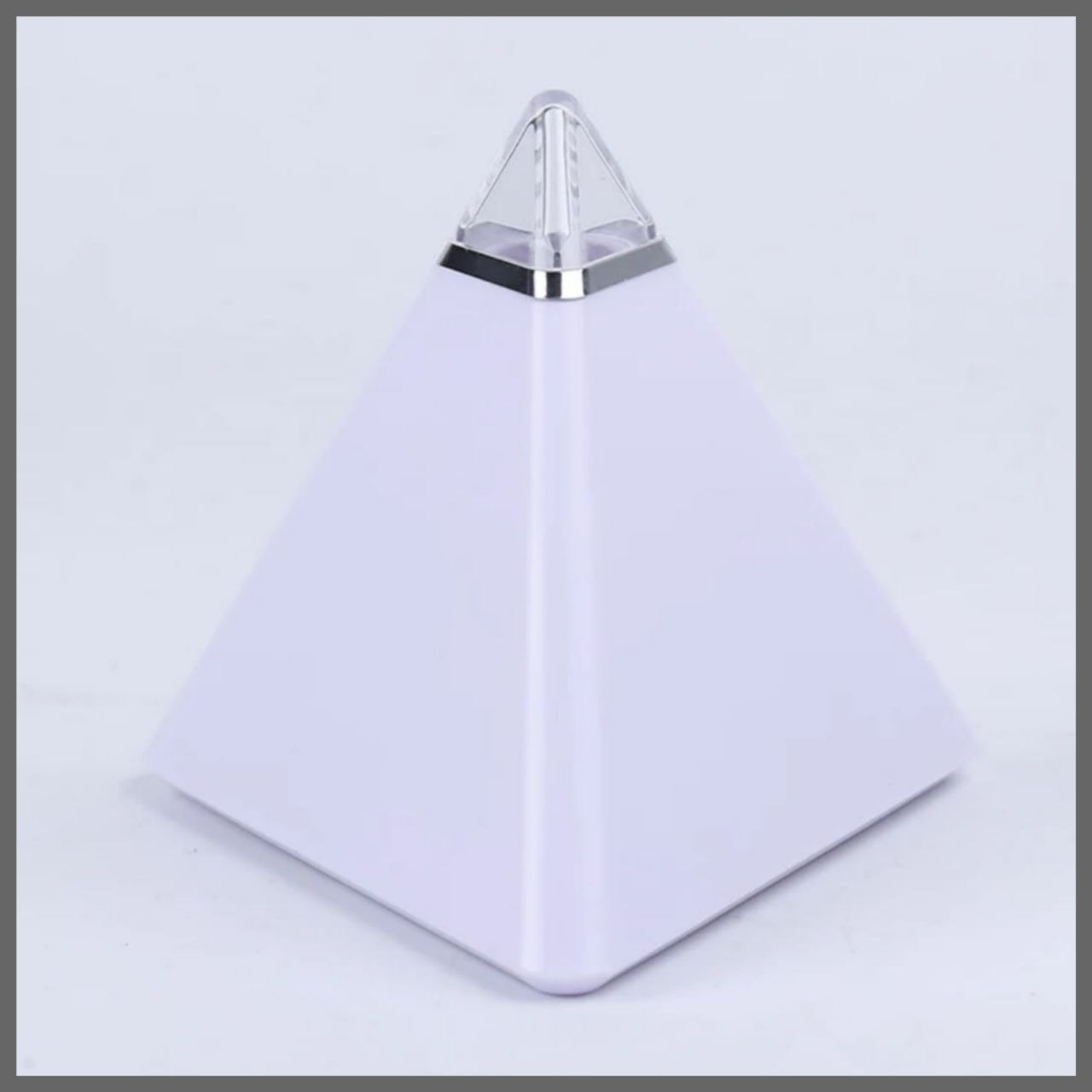 Pyramid Smart Color Changing LED Alarm Clock - Patamore.co.ke