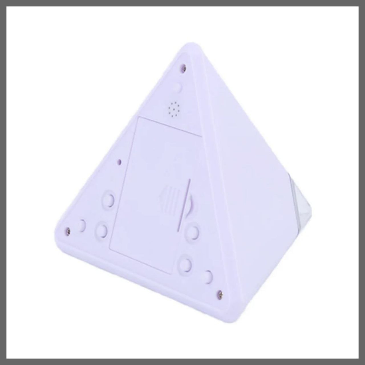 Pyramid Smart Color Changing LED Alarm Clock - Patamore.co.ke