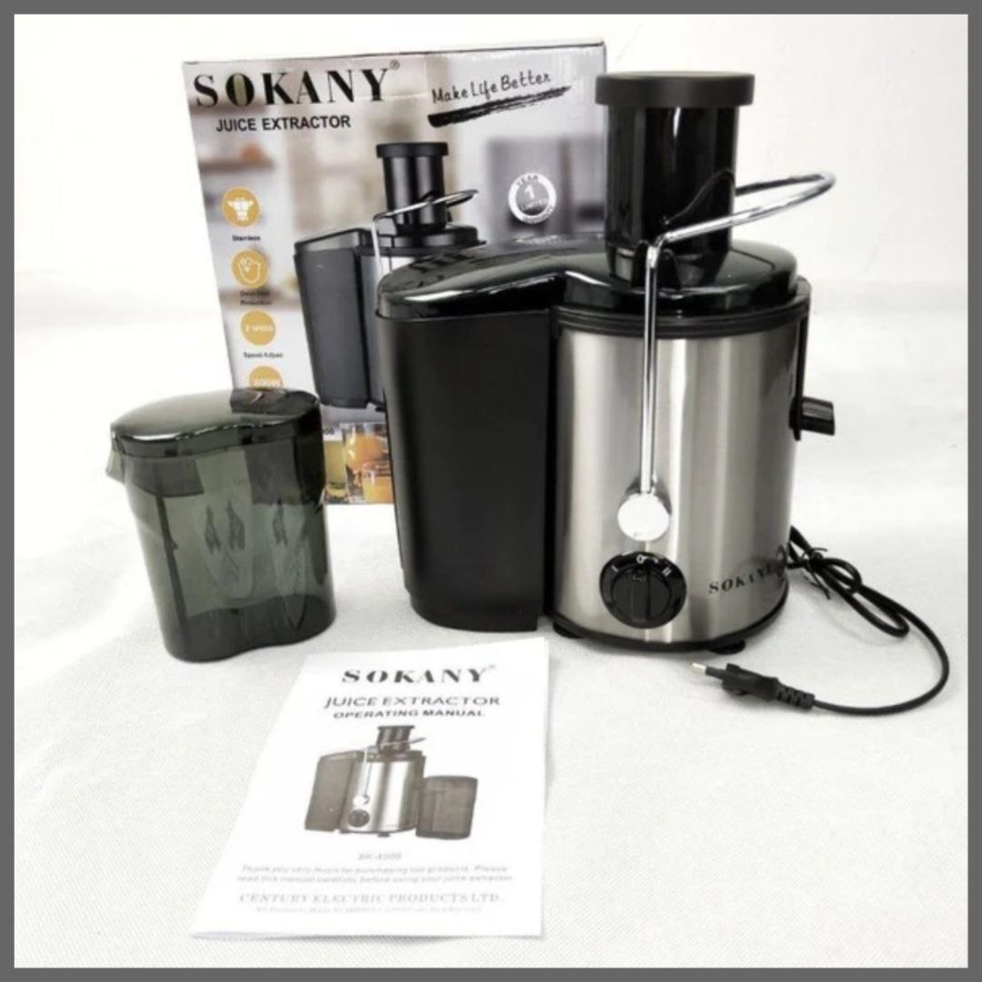 Sokany Electric Juice Extractor - Patamore.co.ke