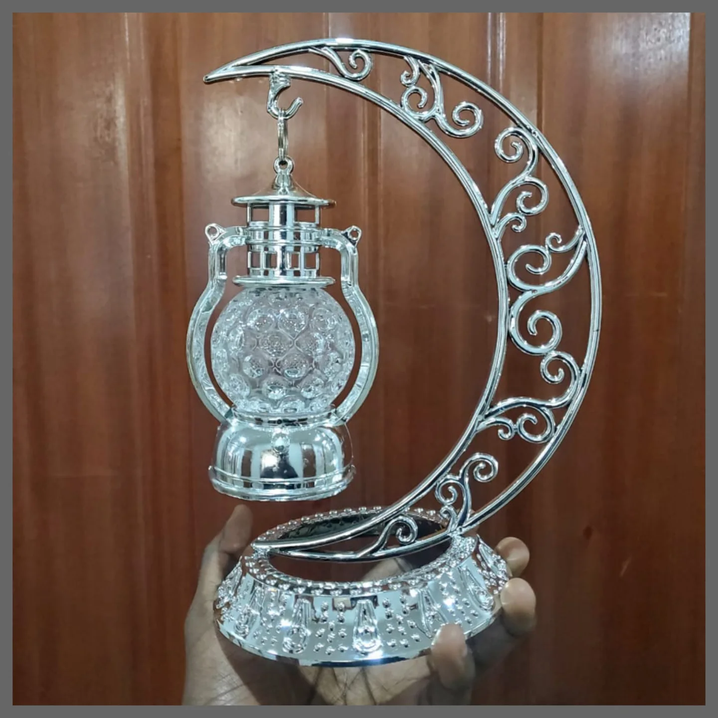 Turkish Mosaic Moon Lamp Holder - Patamore.co.ke