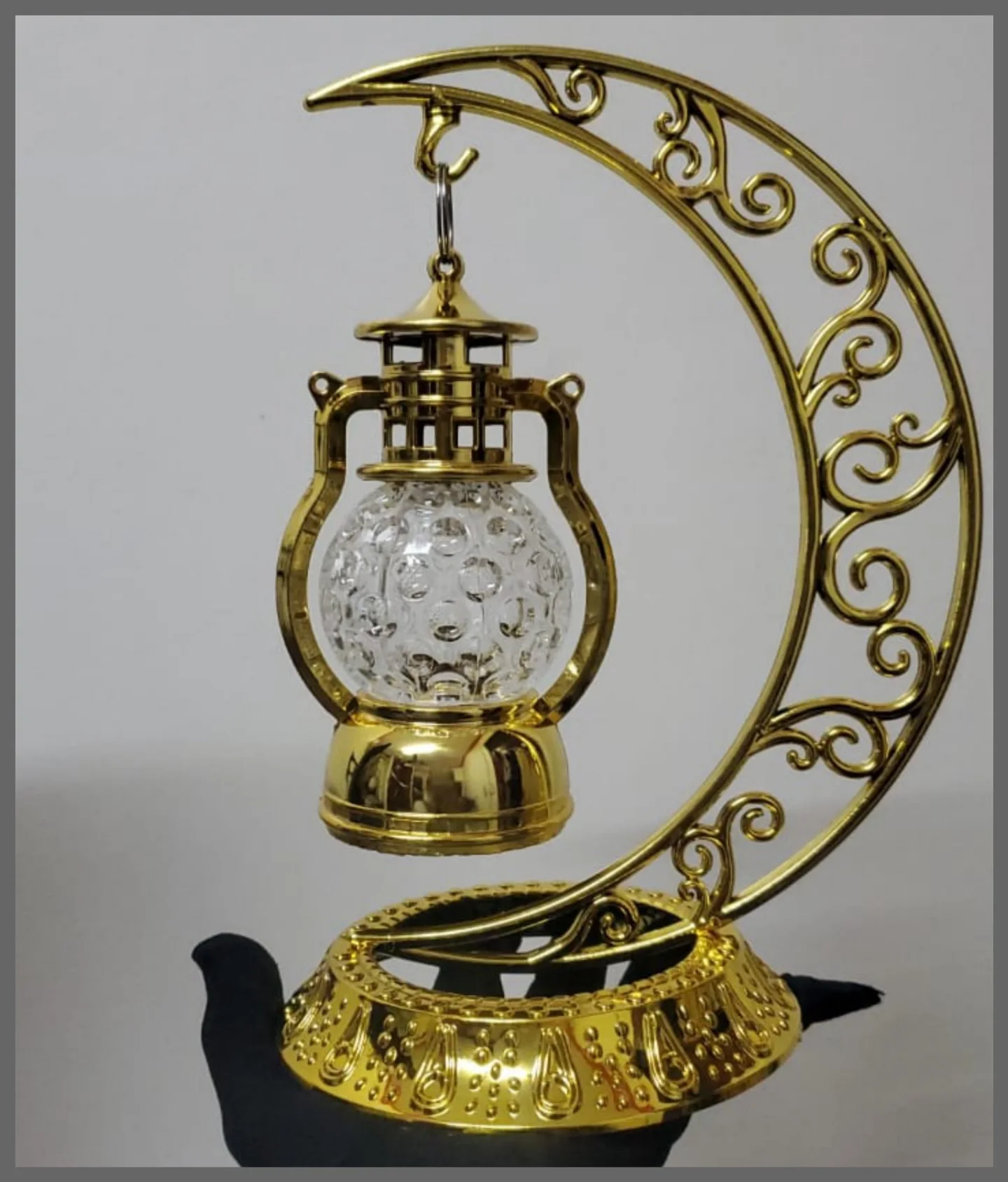 Turkish Mosaic Moon Lamp Holder - Patamore.co.ke