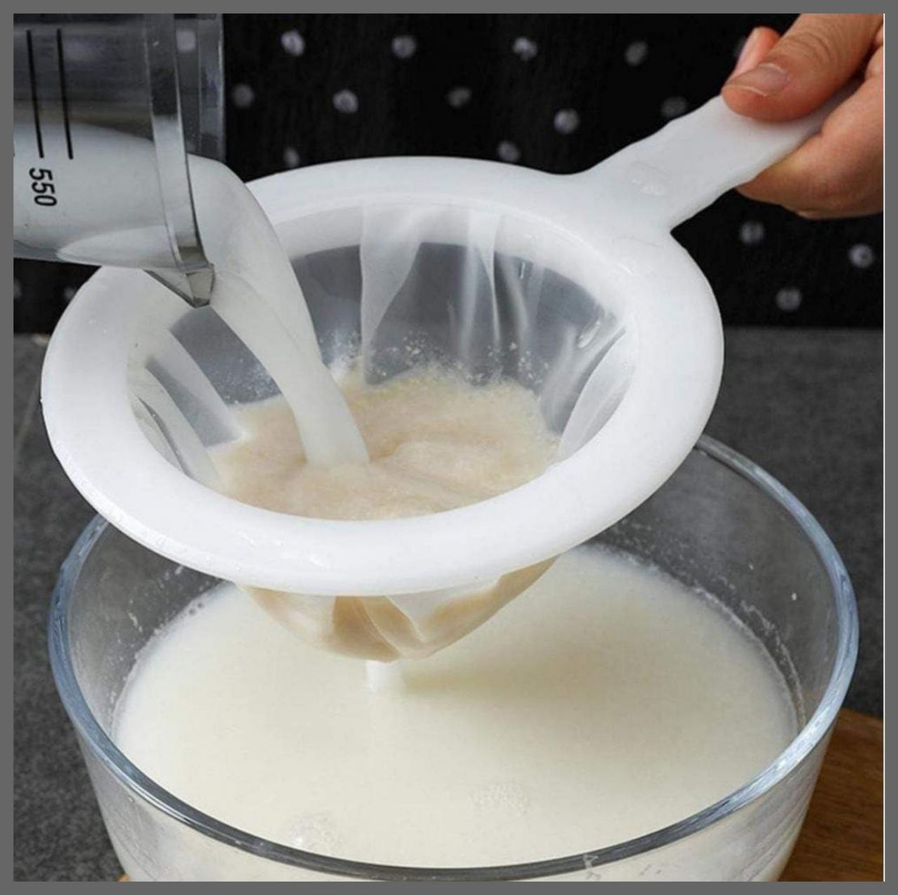 Ultra-Fine Nylon Mesh Strainer with 100 Mesh - Patamore.co.ke