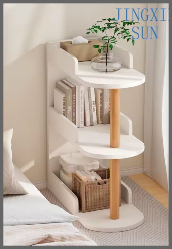 3 Tier Bedside Table / Simple Bookshelf - Patamore.co.ke